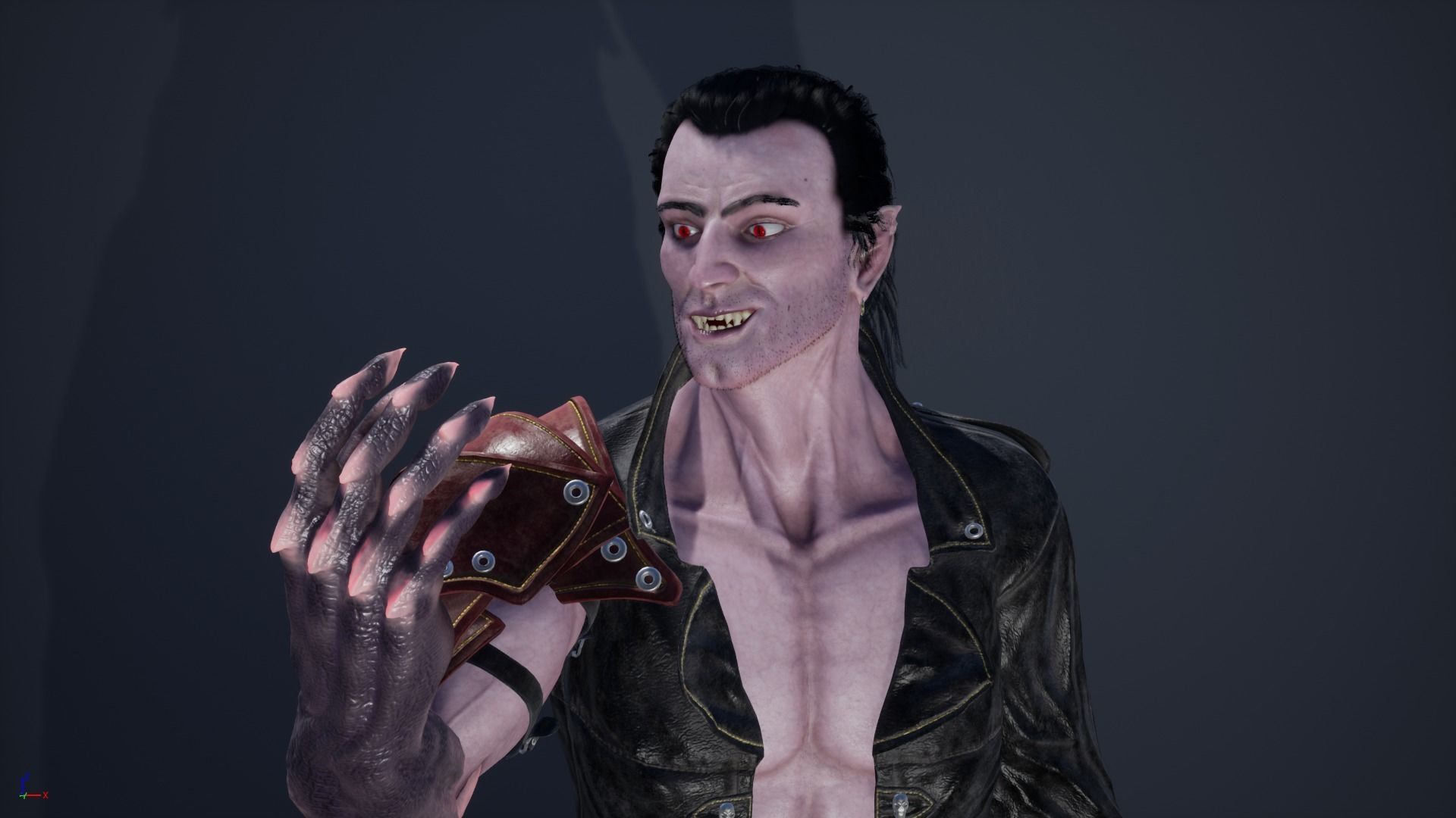 Vampire Demon character free 3D model | CGTrader