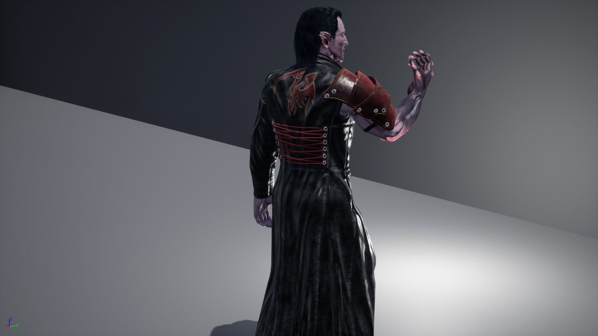 Vampire Demon character free 3D model | CGTrader