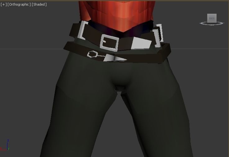 3D model Dart the legend of dragoon VR - AR - low-poly 3D model VR / AR ...