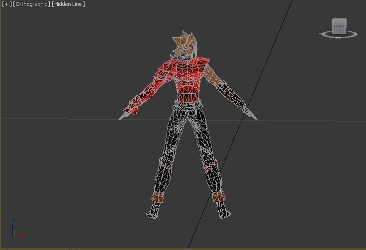 3D model Dart the legend of dragoon VR - AR - low-poly 3D model VR / AR ...