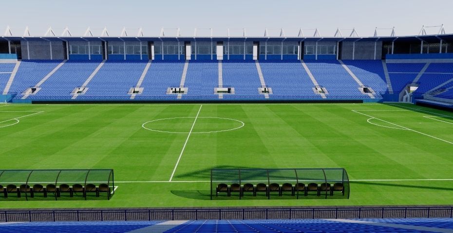 3D model Saputo Stadium - Montreal Canada VR / AR / low-poly | CGTrader