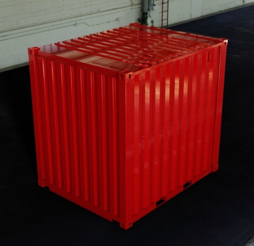 10FT ISO Shipping Container 3D model | CGTrader