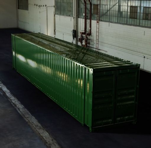 45FT ISO Shipping Container 3D model | CGTrader