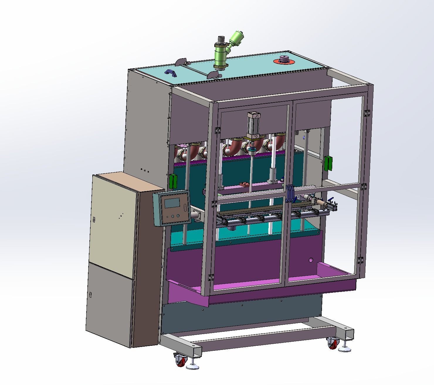 Filling machine 3D model | CGTrader