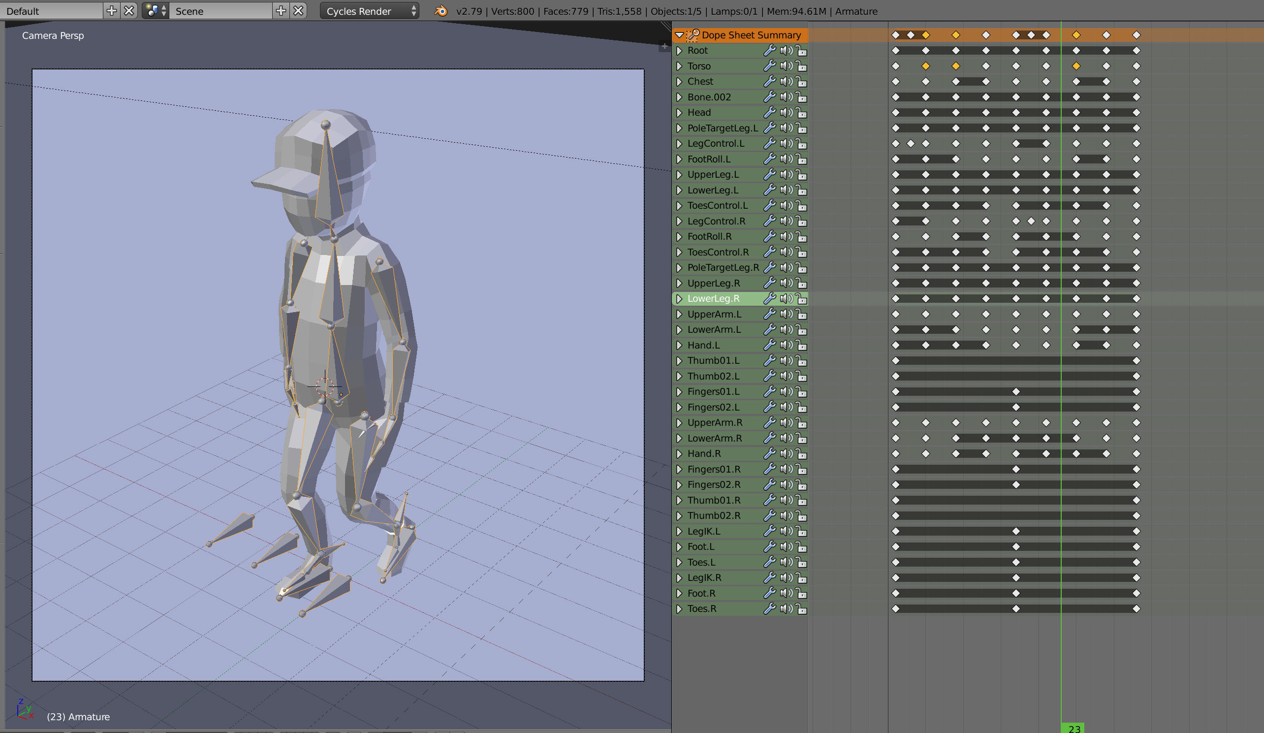 3D model Low Poly Boy in Red Shirt Character VR / AR / low-poly | CGTrader