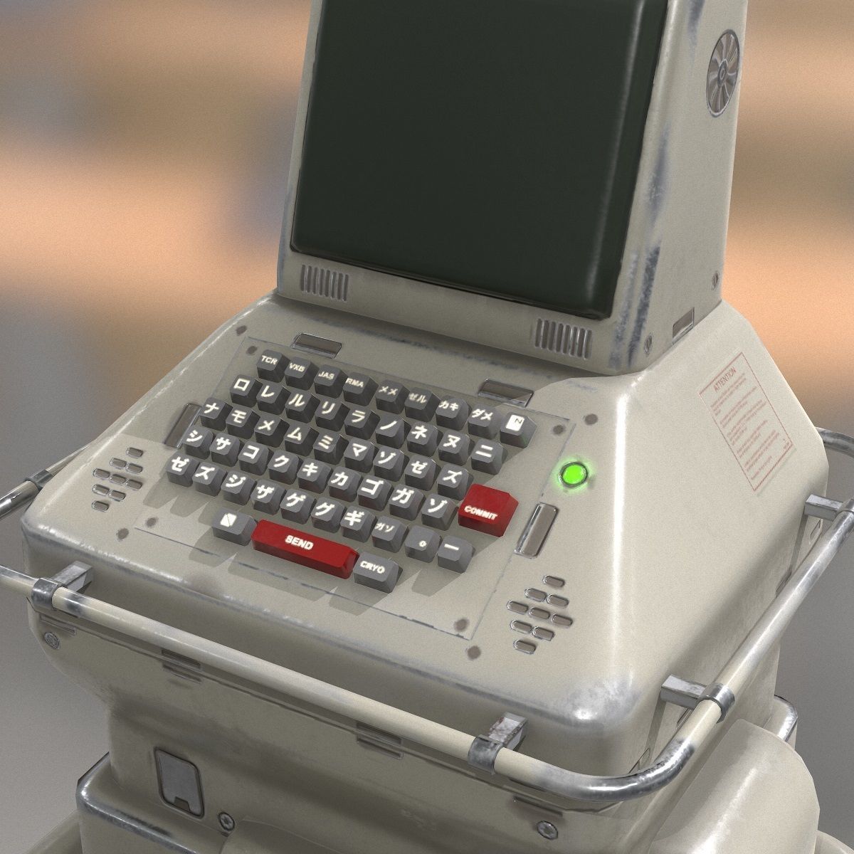 3D model Sci-Fi Console PBR VR / AR / low-poly | CGTrader