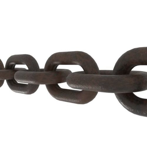 Simple Steel Chain model 3D model | CGTrader