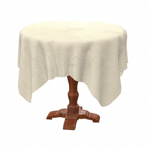 3D model Round Table with table cloth VR / AR / low-poly | CGTrader