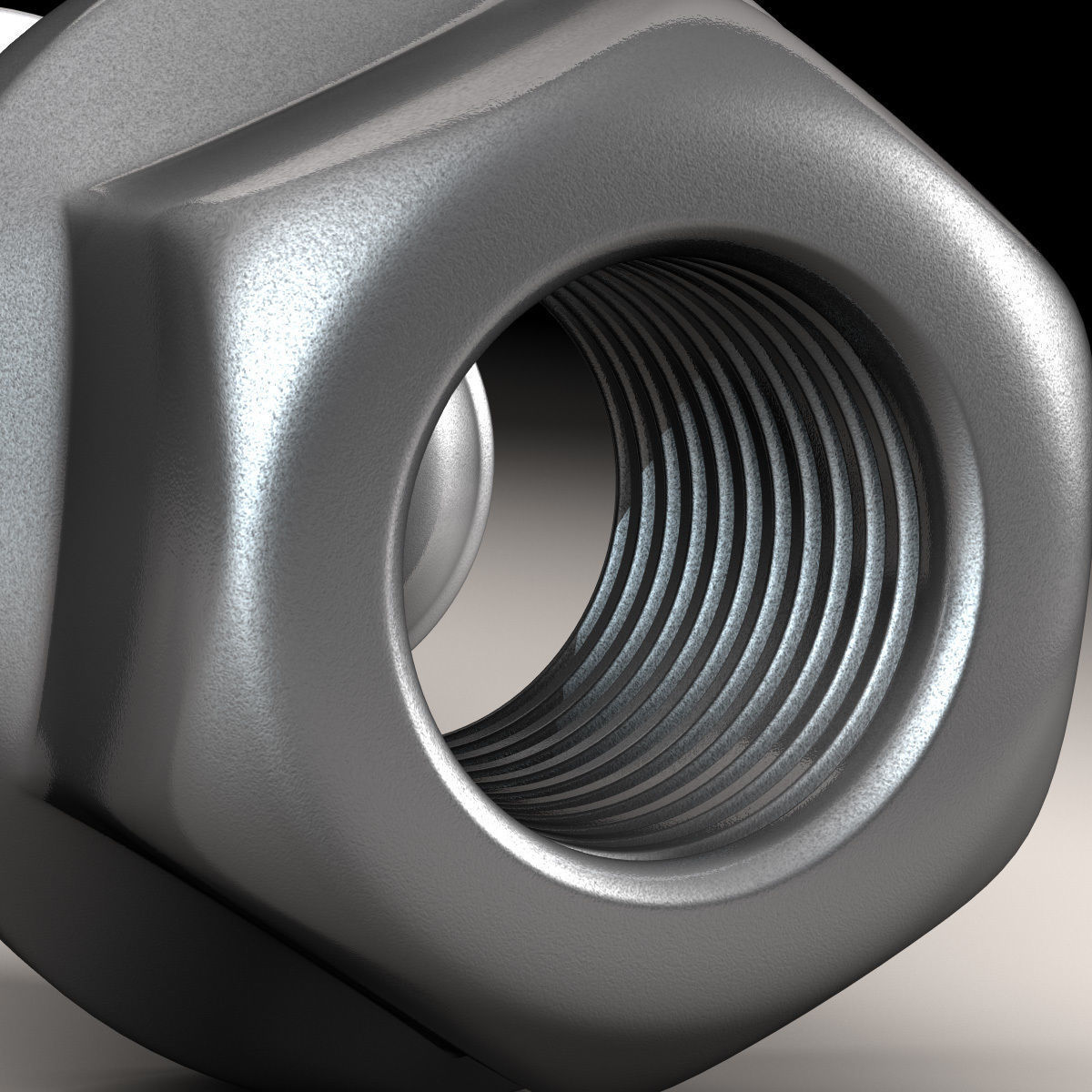 Nut and Bolt 3D model | CGTrader