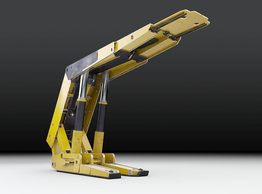 Longwall mining coal Shearer Loader 3D model | CGTrader