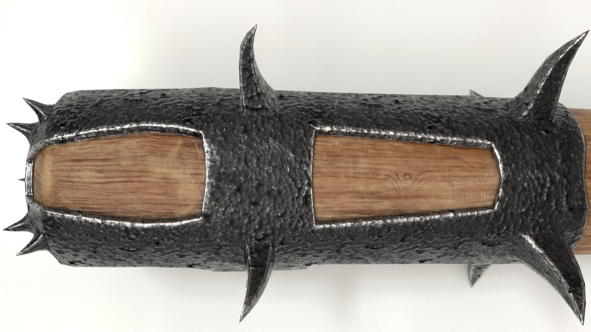 3D model Spiked Bat Set VR / AR / low-poly | CGTrader