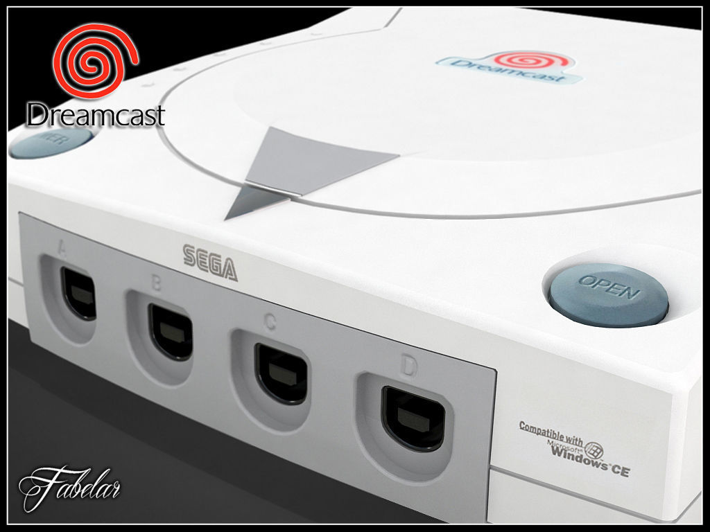 Sega Dreamcast 3D model | CGTrader