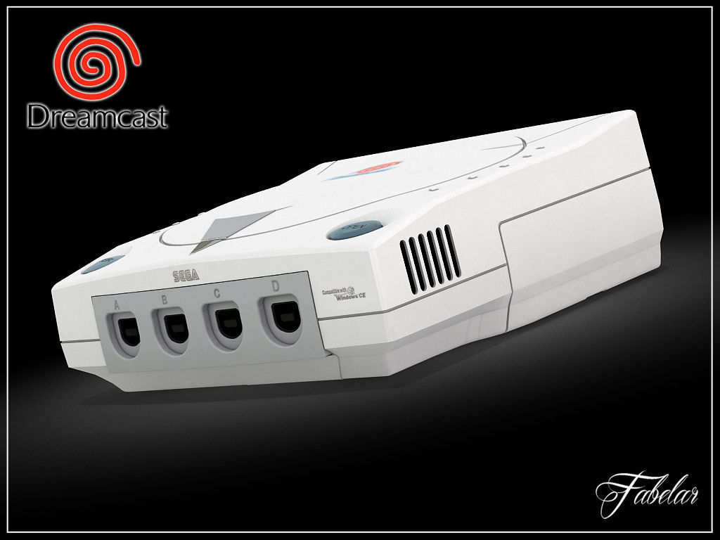 Sega Dreamcast 3D model | CGTrader