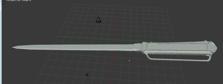 3D model extreme low poly simple blade VR / AR / low-poly | CGTrader