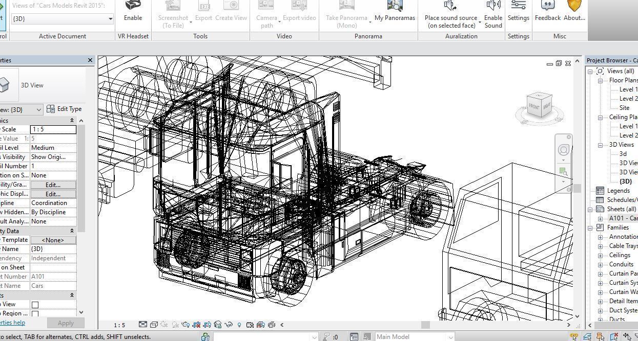 41 Car Models Revit 2015 3D model | CGTrader
