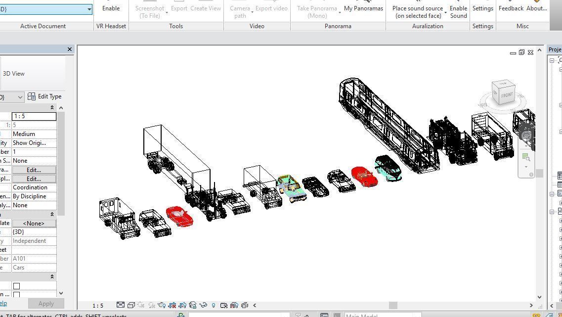 41 Car Models Revit 2015 3D model | CGTrader
