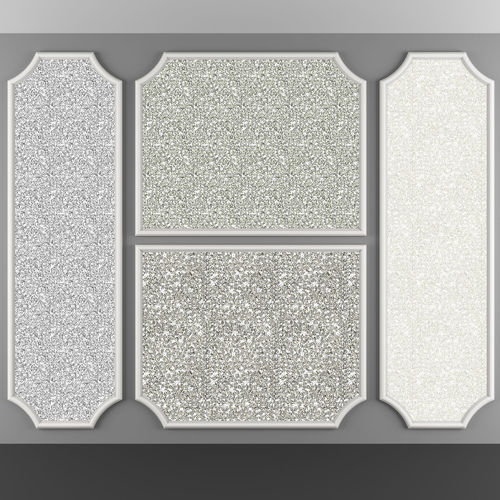 Wallpaper - 40 4 Color 3D model | CGTrader