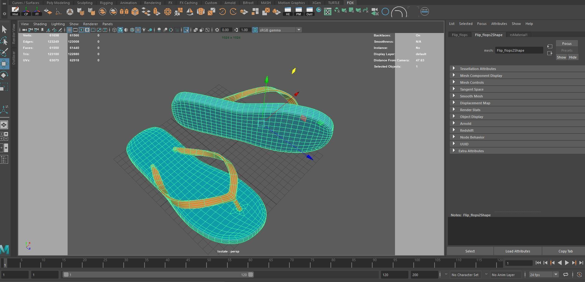 Flip Flops 3D model | CGTrader