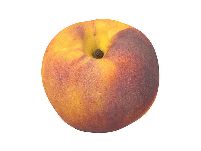 Photorealistic Peach 3D Scan 3D model | CGTrader