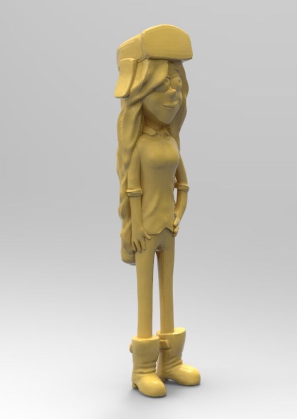Wendy Corduroy free 3D model 3D printable | CGTrader