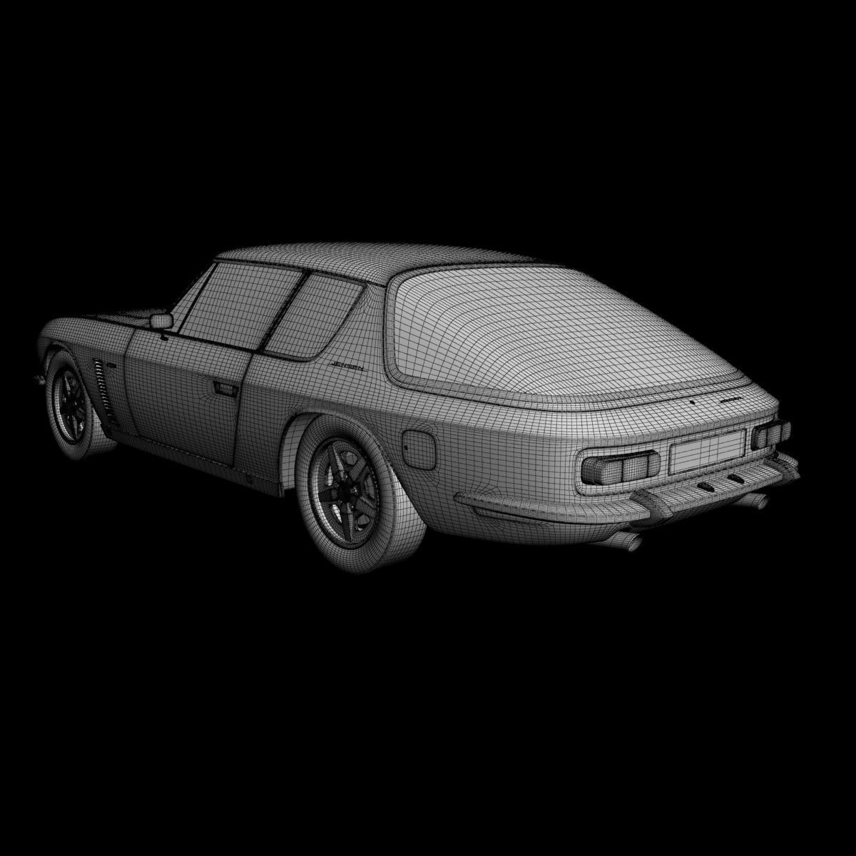 Jensen Interceptor 3D model | CGTrader