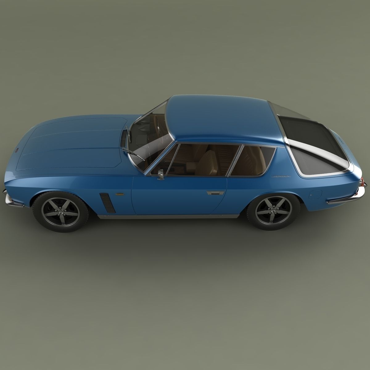 Jensen Interceptor 3D model | CGTrader