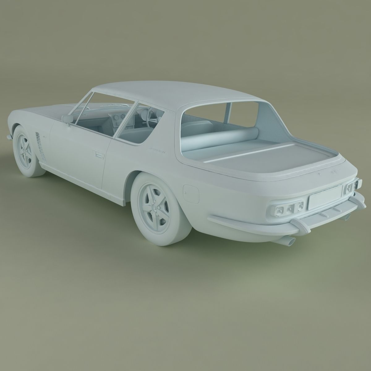 Jensen Interceptor 3D model | CGTrader