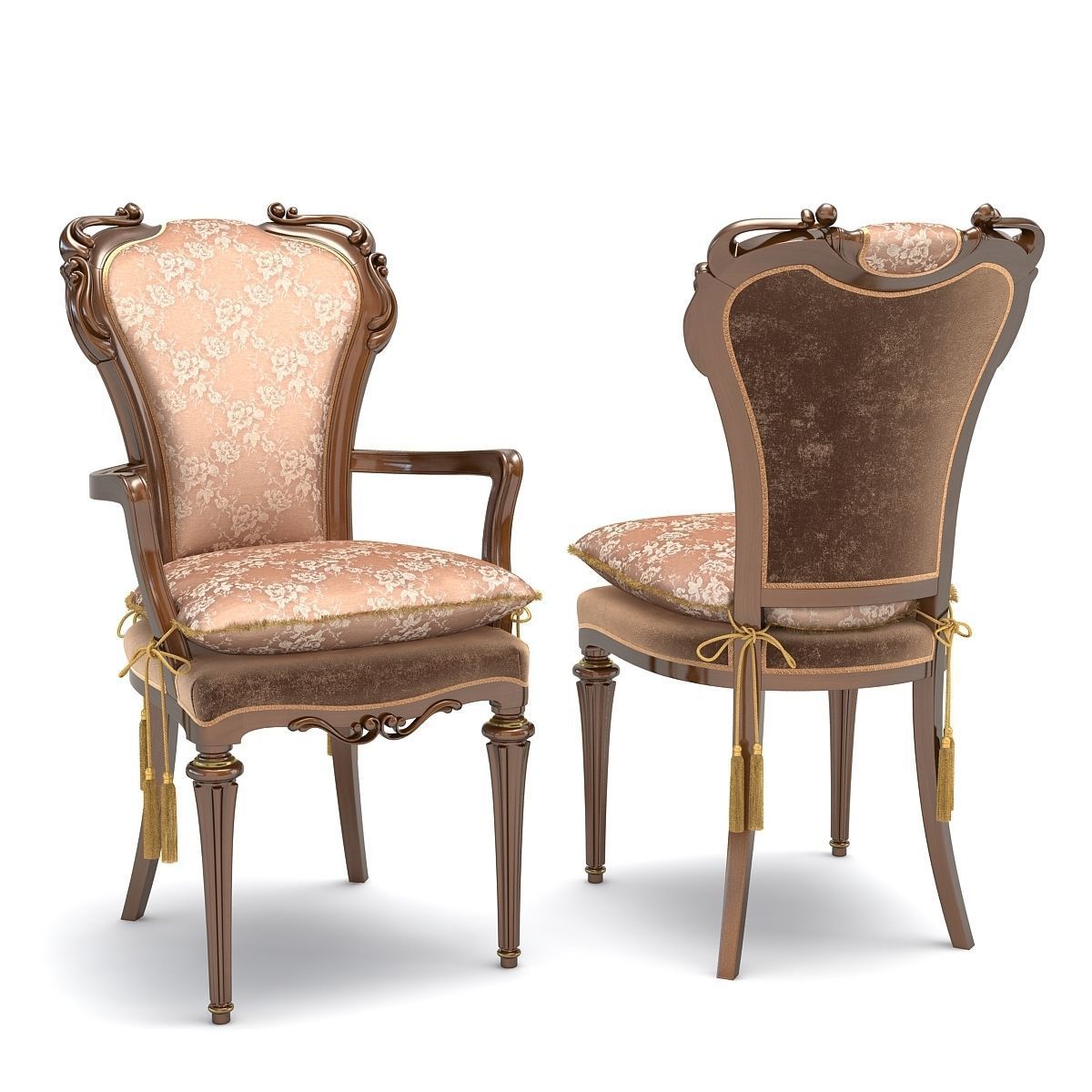 table-chairs BelCor ORLEANS Dinner Set 3D model | CGTrader