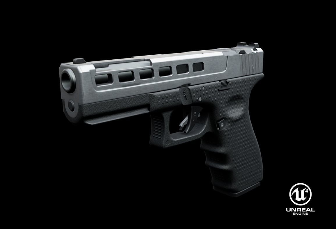 3D model Glock 17 VR / AR / low-poly | CGTrader