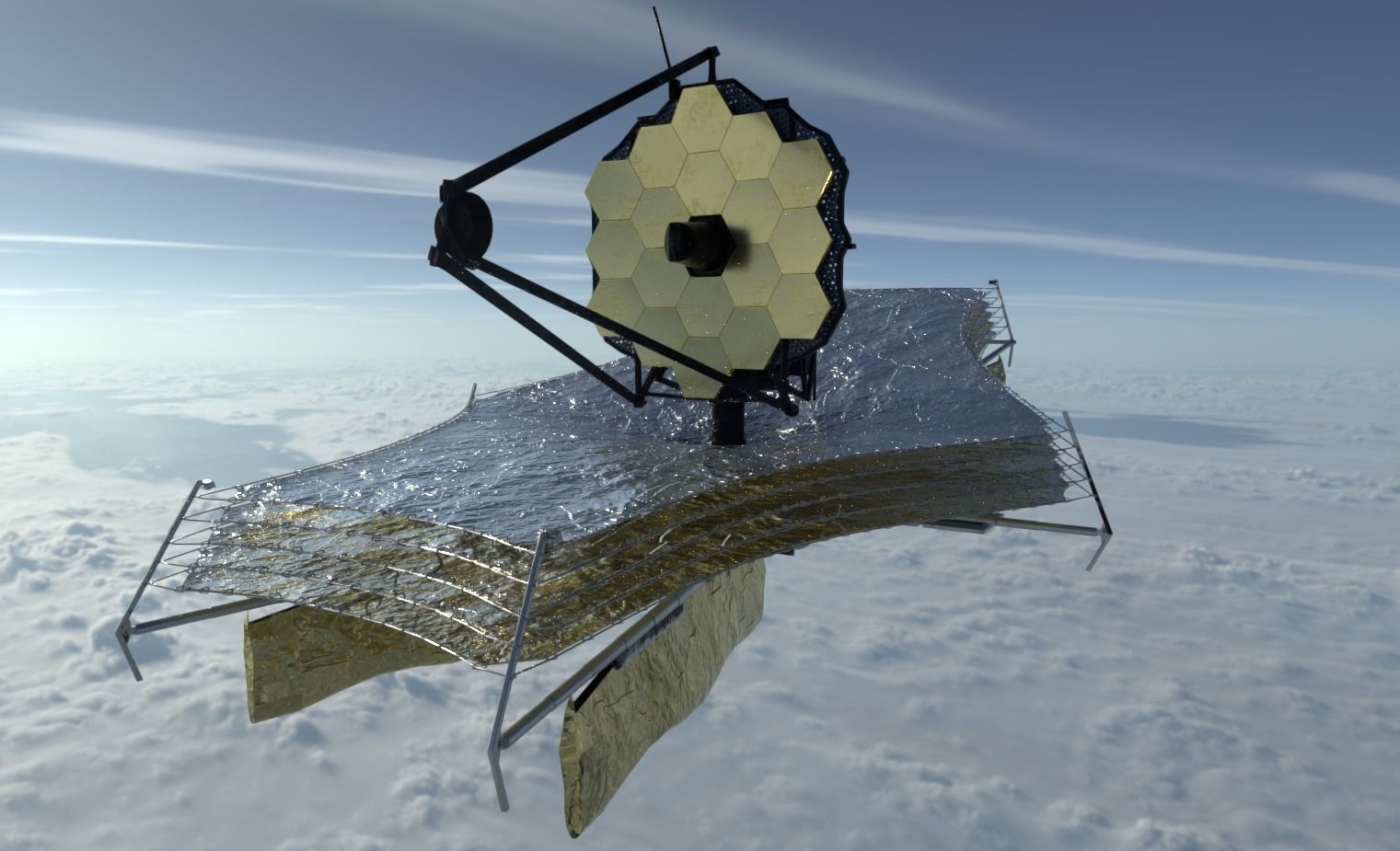James Webb Space Telescope 3D asset | CGTrader