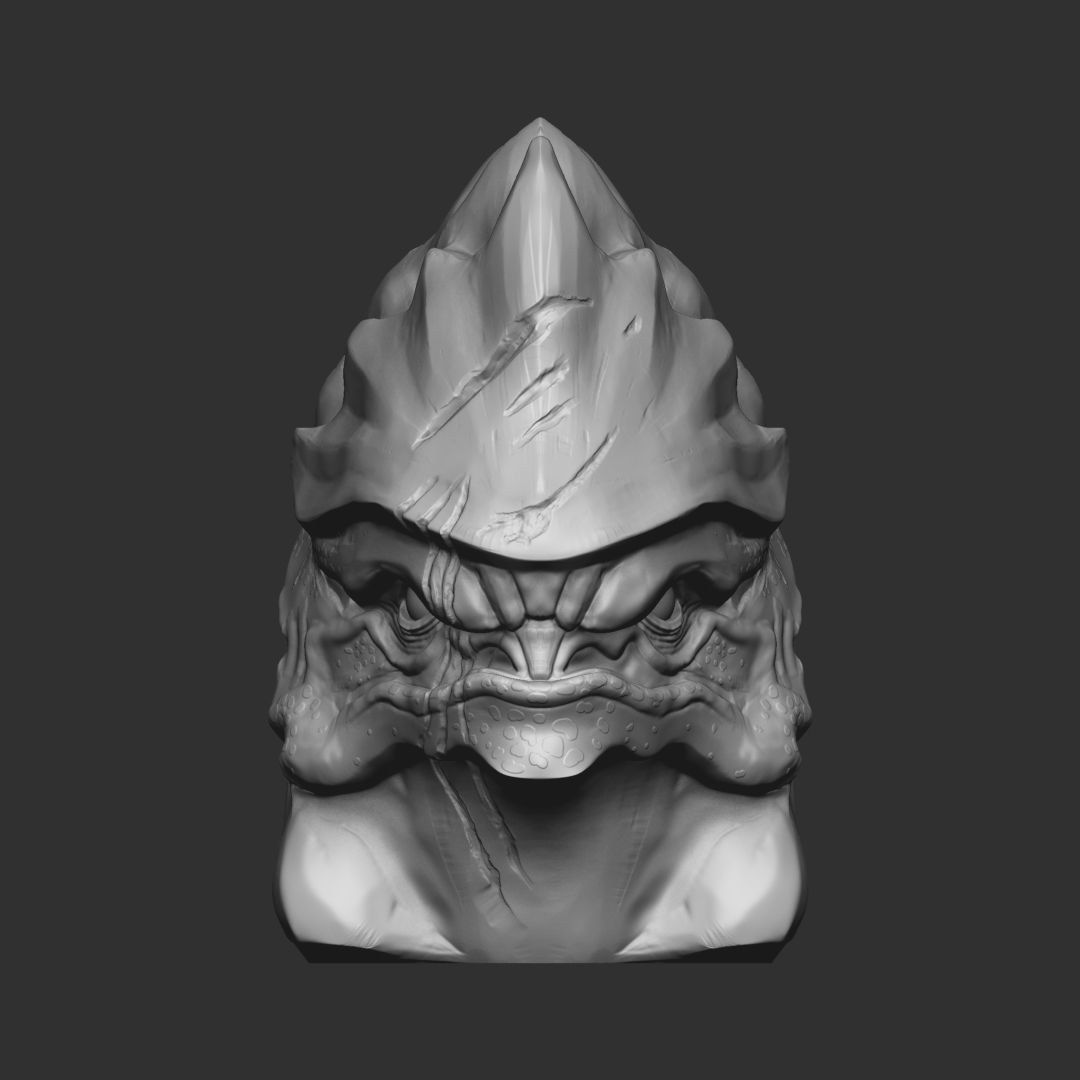 Urdnot Wrex from Mass effect 3D model 3D printable | CGTrader
