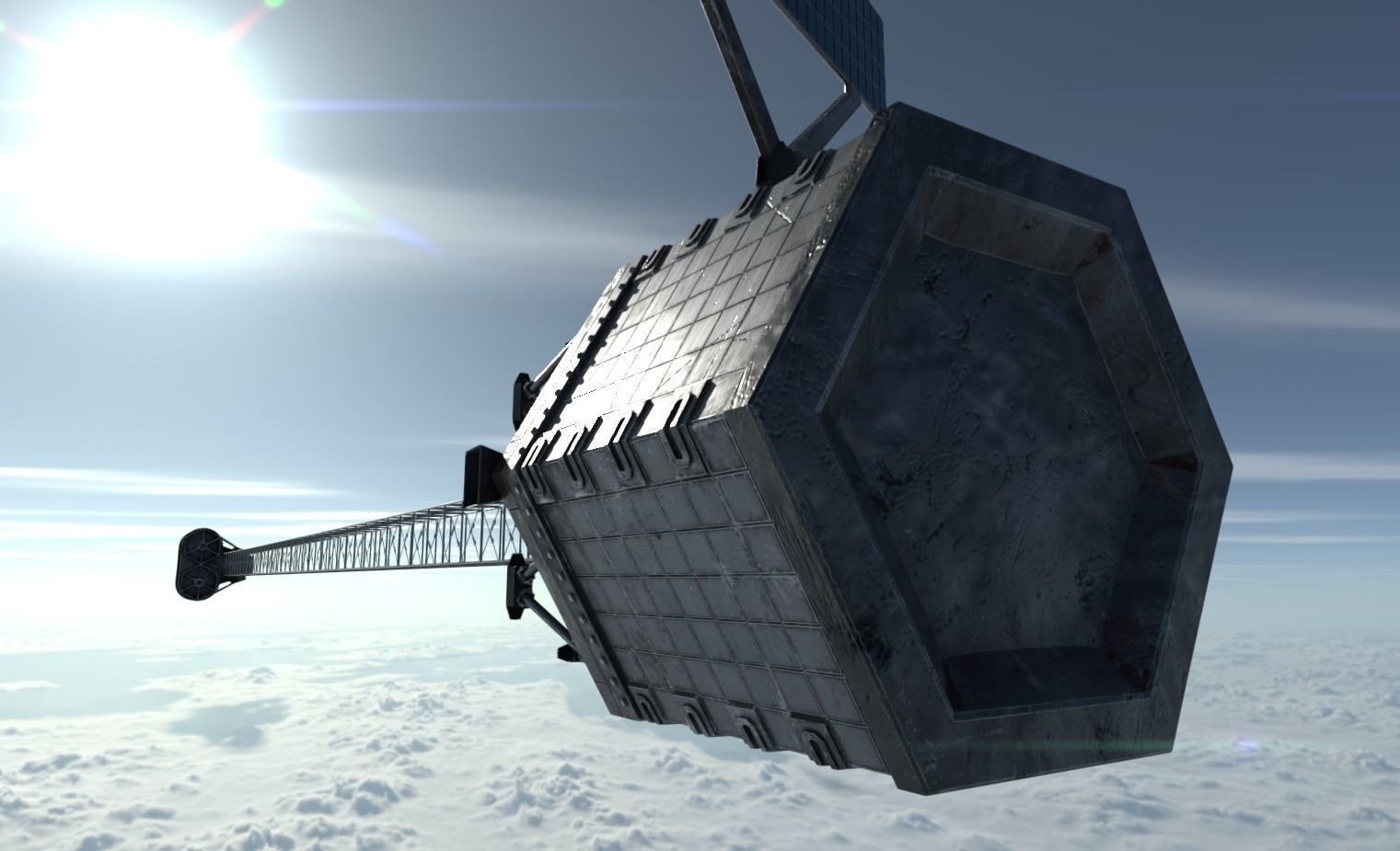 3D model NuSTAR Satellite VR / AR / low-poly animated | CGTrader