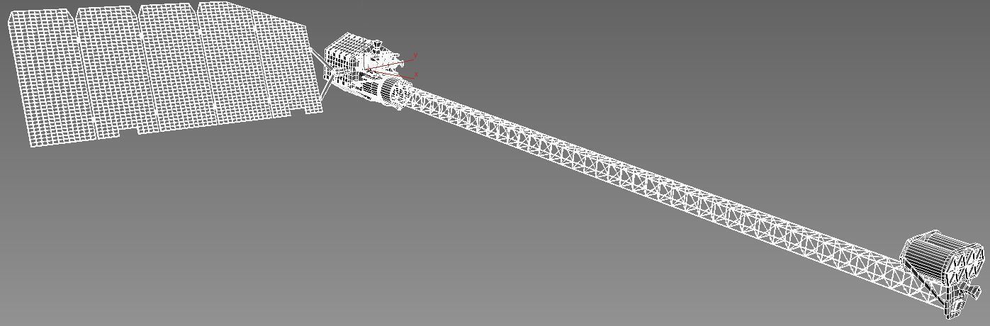 3D model NuSTAR Satellite VR / AR / low-poly animated | CGTrader