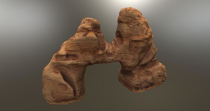 ARID ARCH DESERT CANYON ROCK free VR / AR / low-poly 3D model | CGTrader
