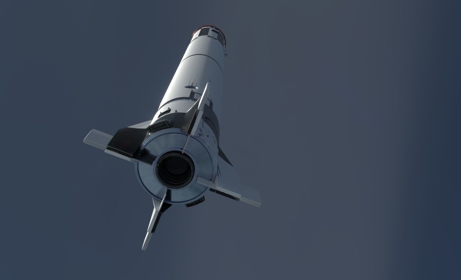 3D model Mercury Redstone Rocket VR / AR / low-poly animated | CGTrader