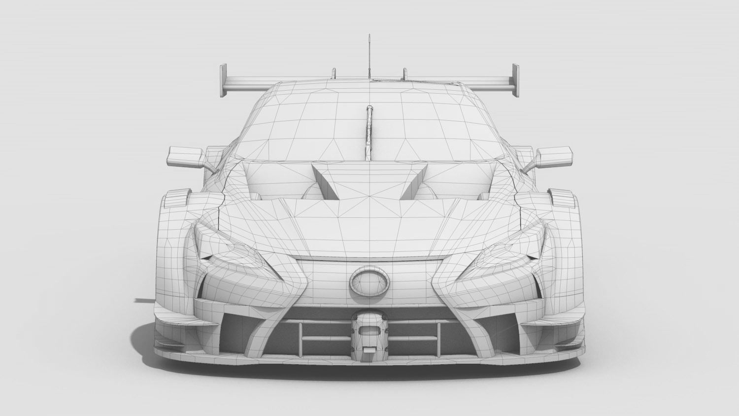 3D model Lexus LC500 SuperGT JGTC VR / AR / low-poly | CGTrader