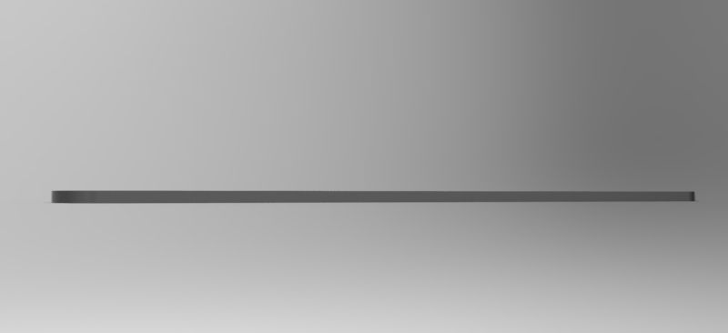 Flat metal strip 5 holes - Meccano part free 3D model | CGTrader