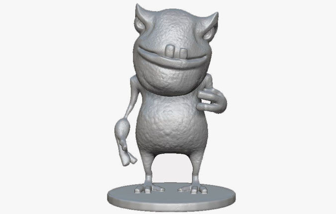 Cartoon Creature free 3D model 3D printable | CGTrader