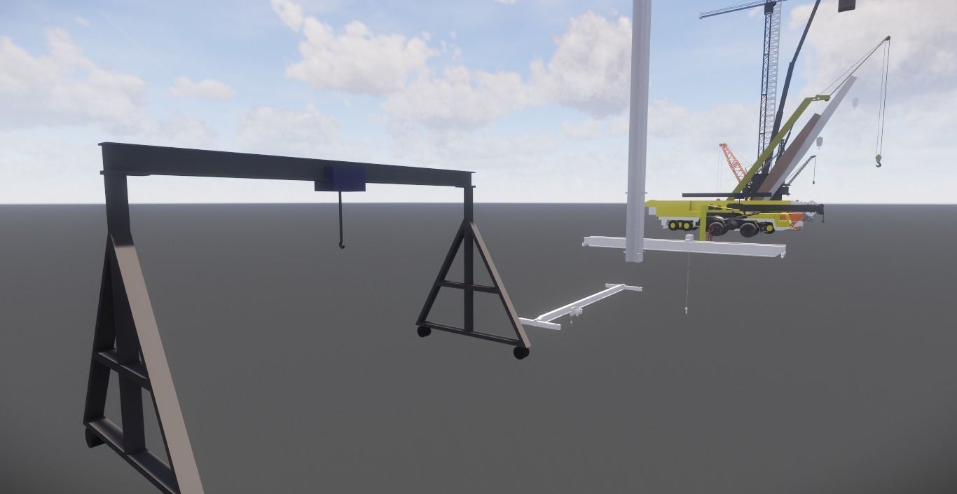 20 Models Cranes Revit Family 2015 3D model | CGTrader