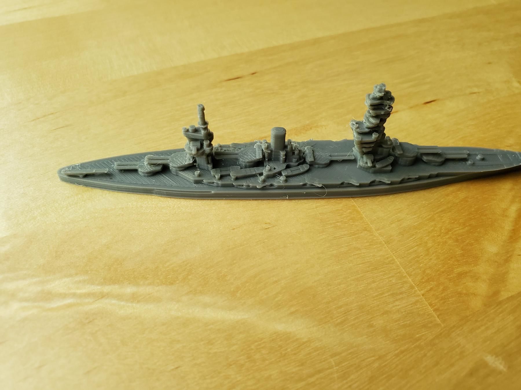 Japanese Fuso Class Battleship 3D model 3D printable | CGTrader