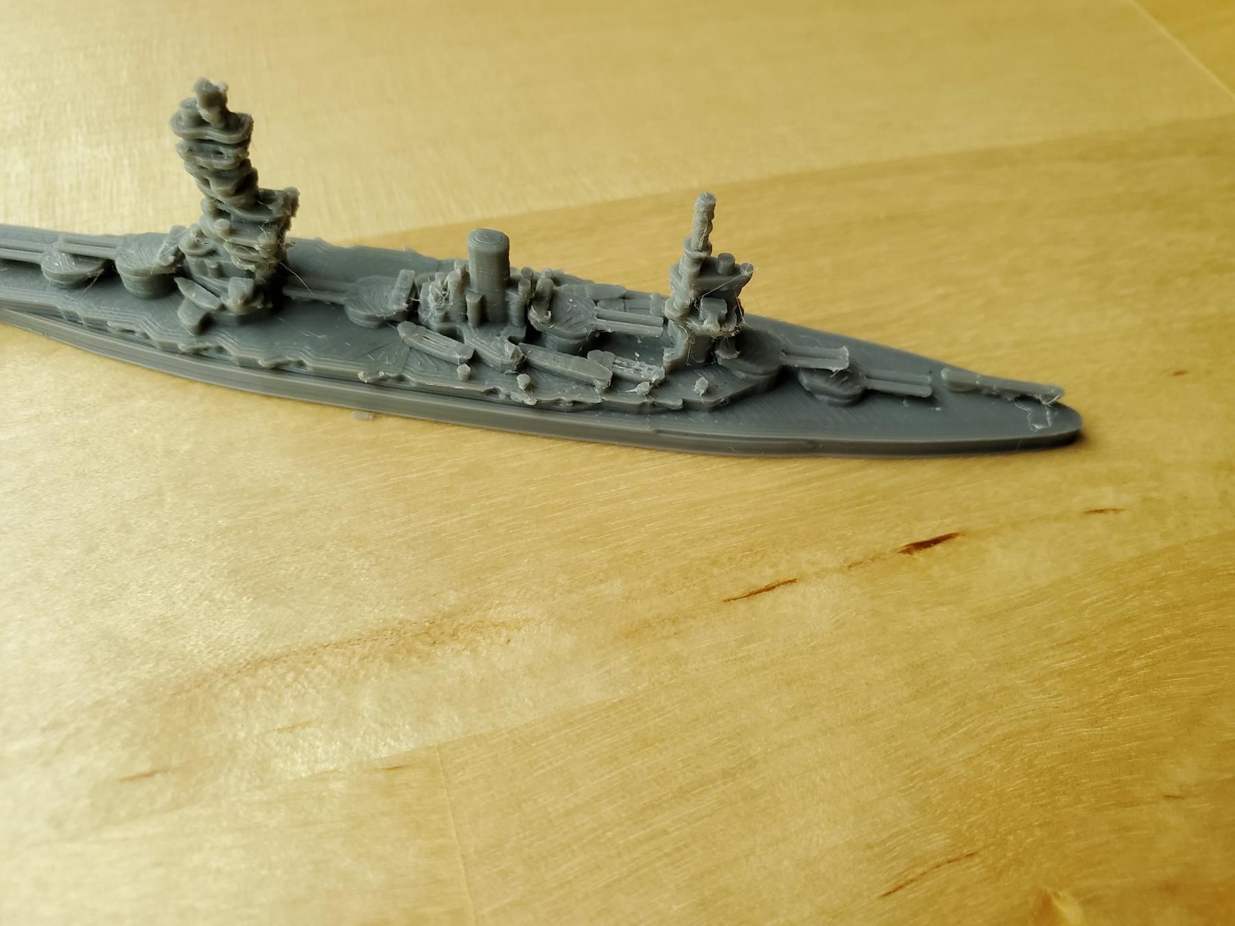 Japanese Fuso Class Battleship 3D model 3D printable | CGTrader