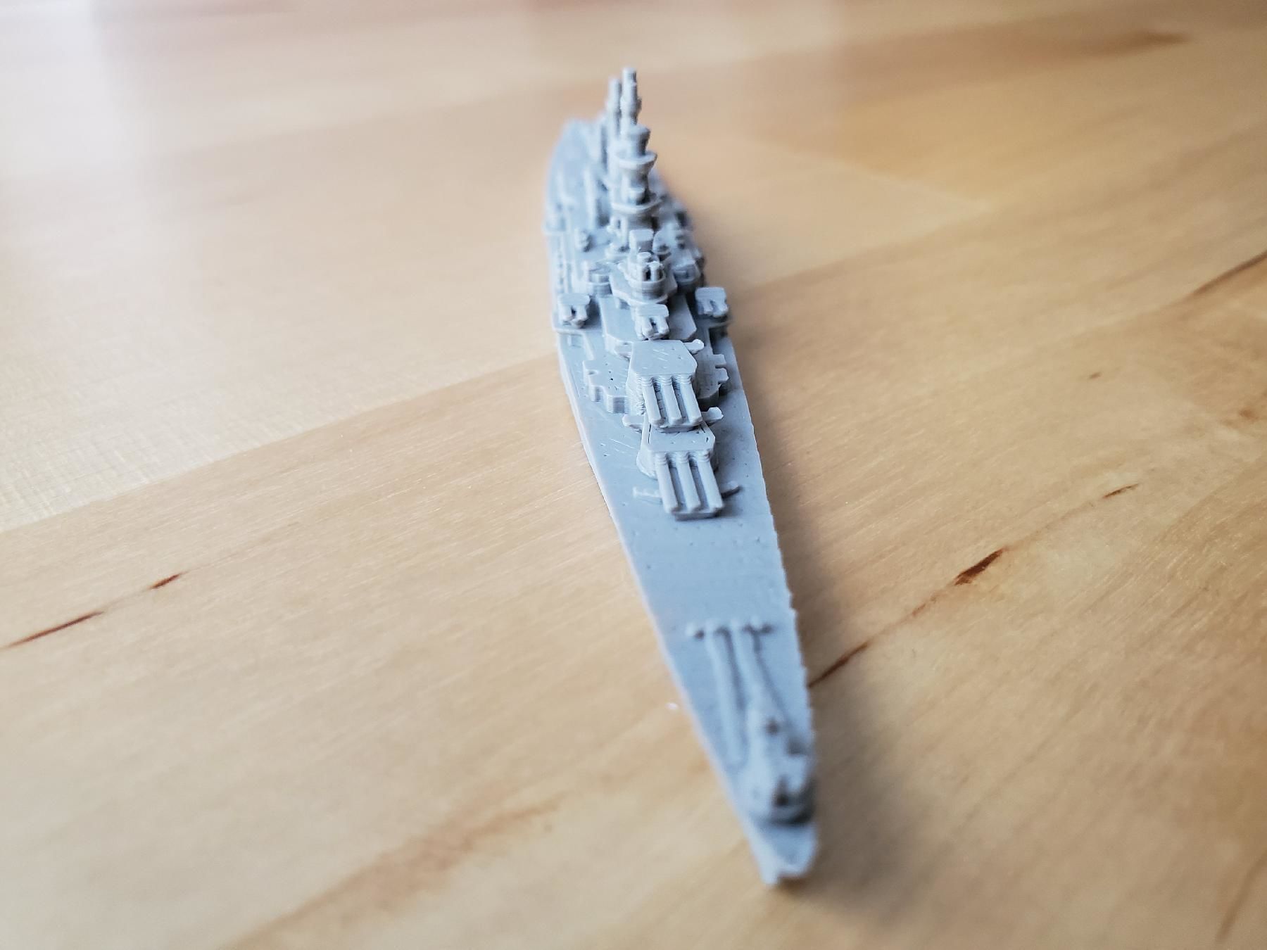 US Alaska Class Cruiser Warship 3D model 3D printable | CGTrader