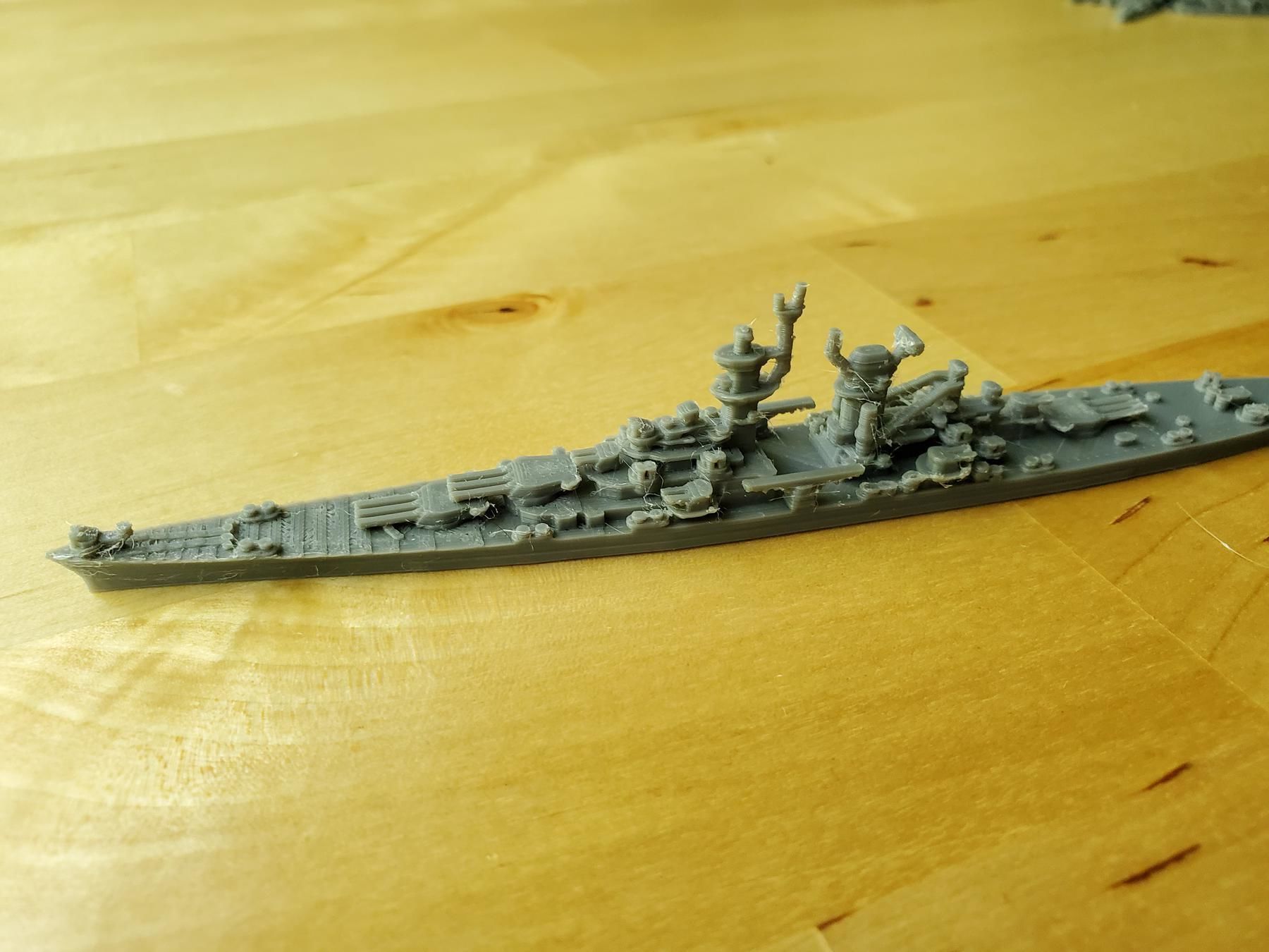 US Alaska Class Cruiser Warship 3D model 3D printable | CGTrader