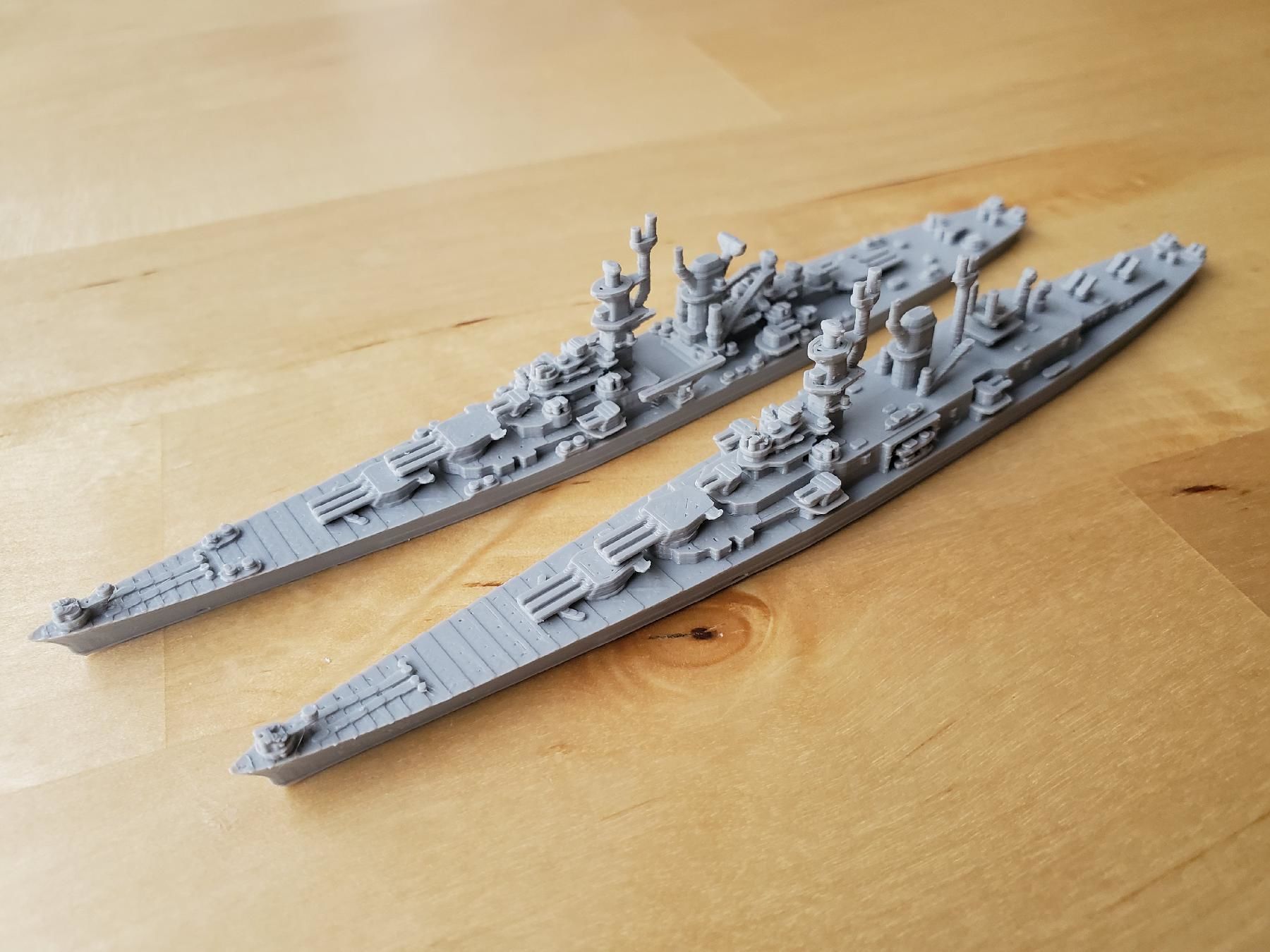 US Alaska Class Cruiser Warship 3D model 3D printable | CGTrader