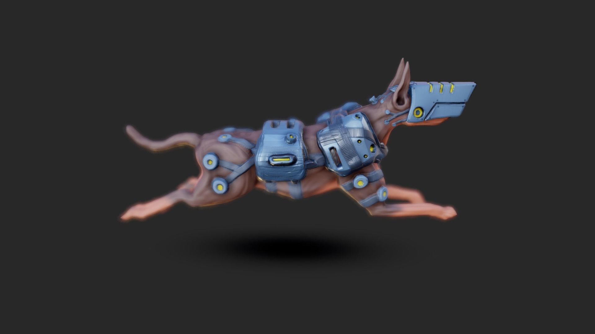 Mech Dog 3D model | CGTrader