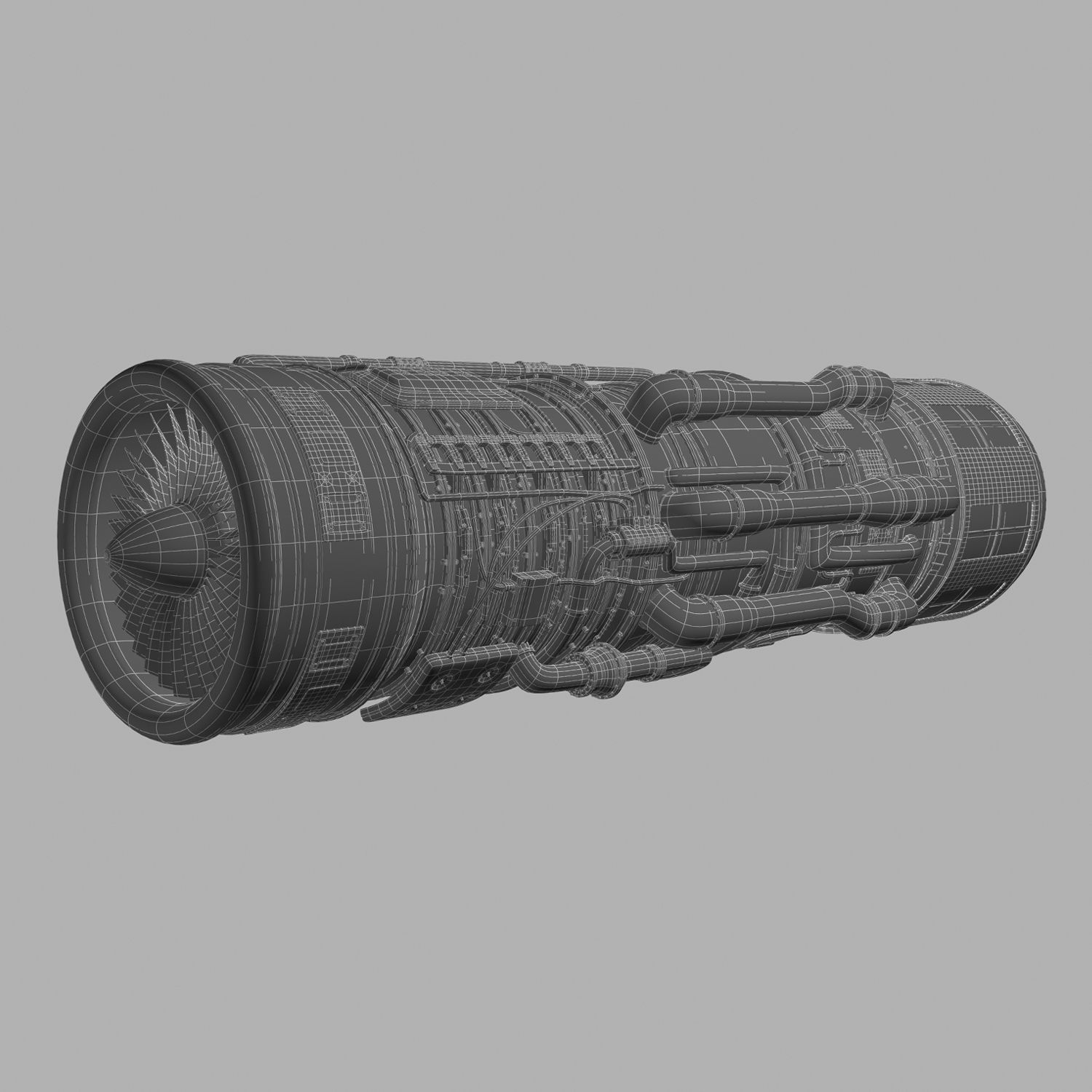 Aircraft Engine 3D model | CGTrader