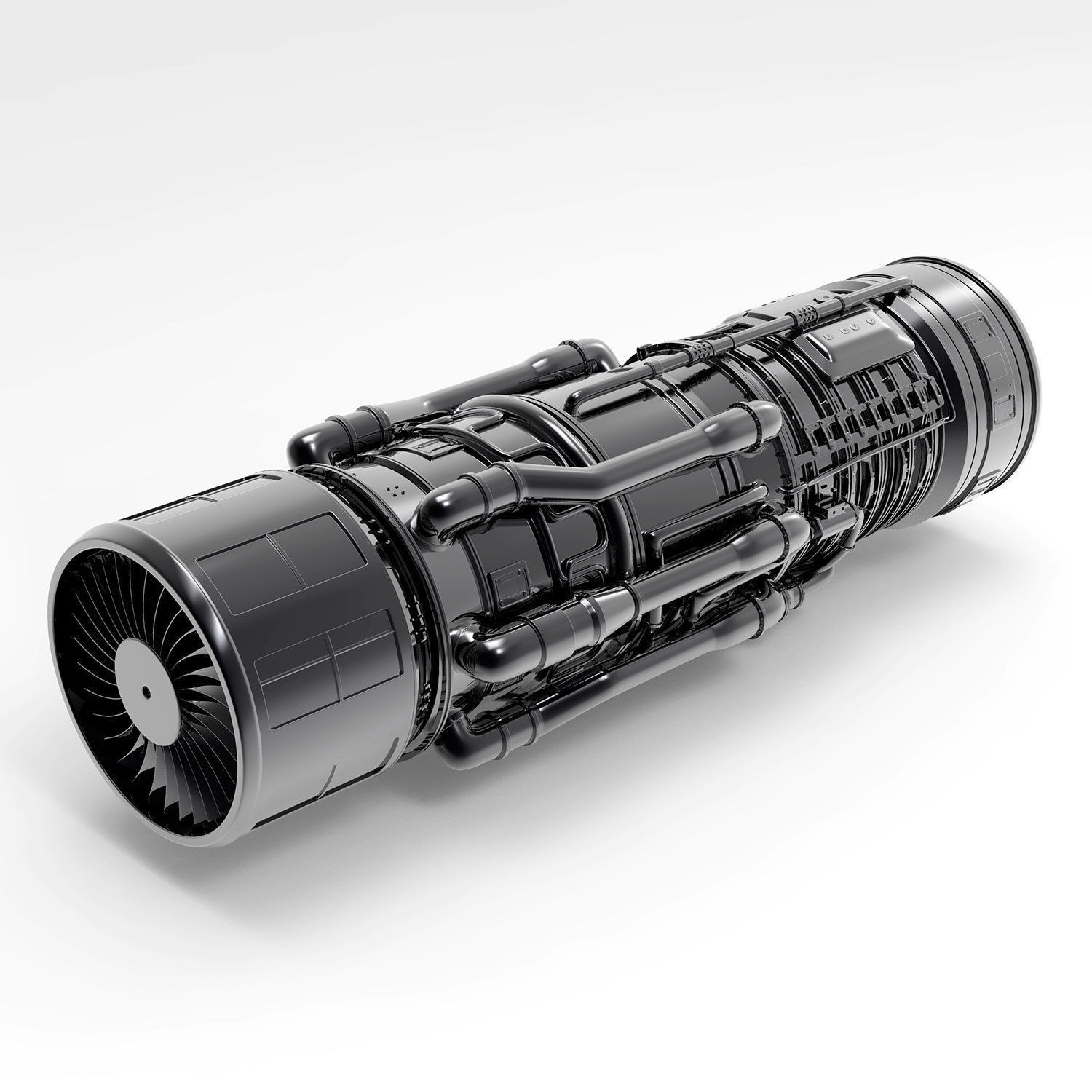 Aircraft Engine 3D model | CGTrader