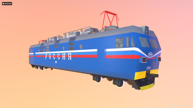 3D model Locomotive VL65 VR / AR / low-poly | CGTrader
