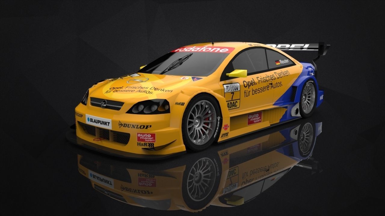 Opel DTM 2002 Season Pack 3D model | CGTrader