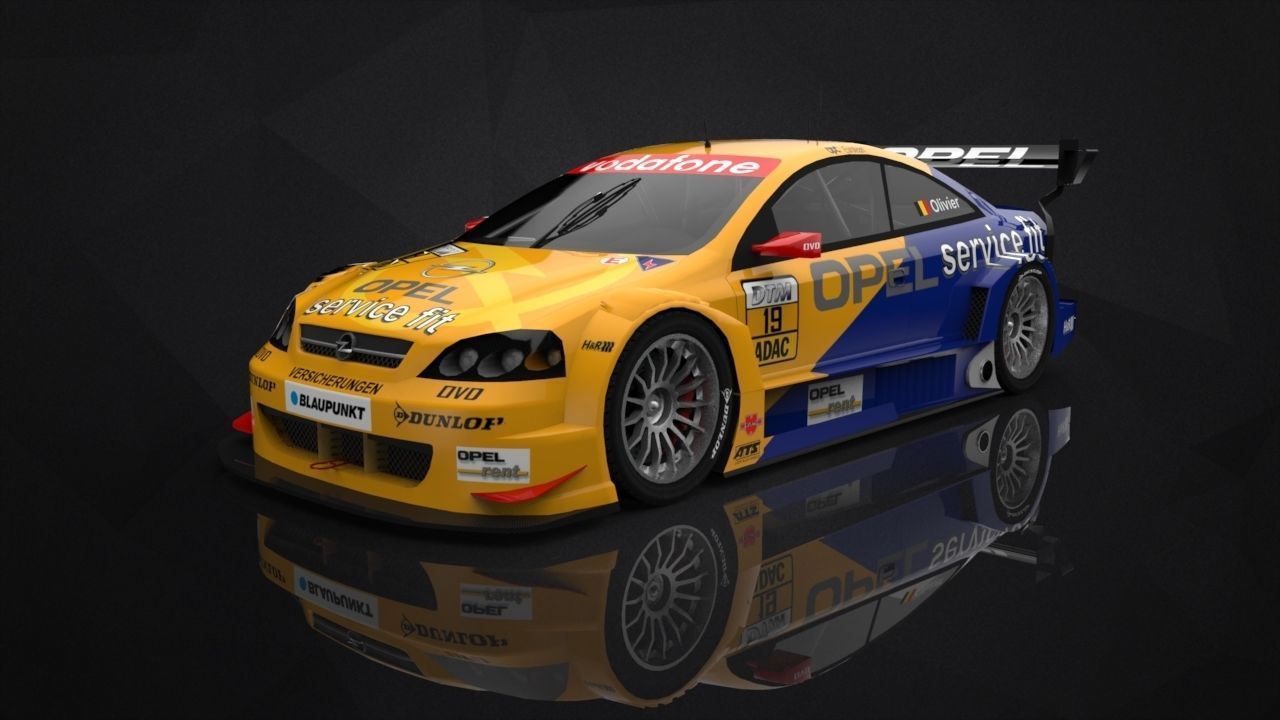 Opel DTM 2002 Season Pack 3D model | CGTrader